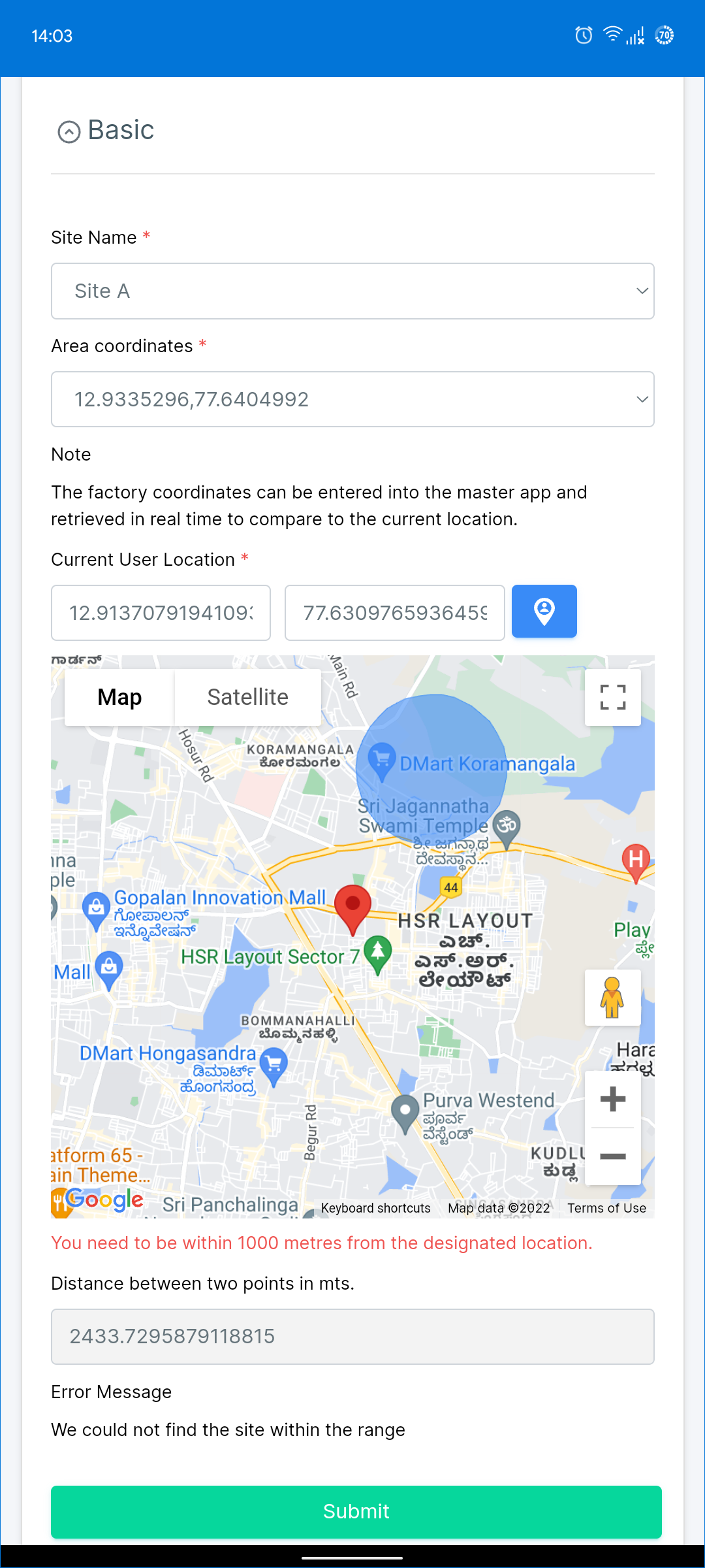 GPS Location-Based Attendance App with No Code | Clappia